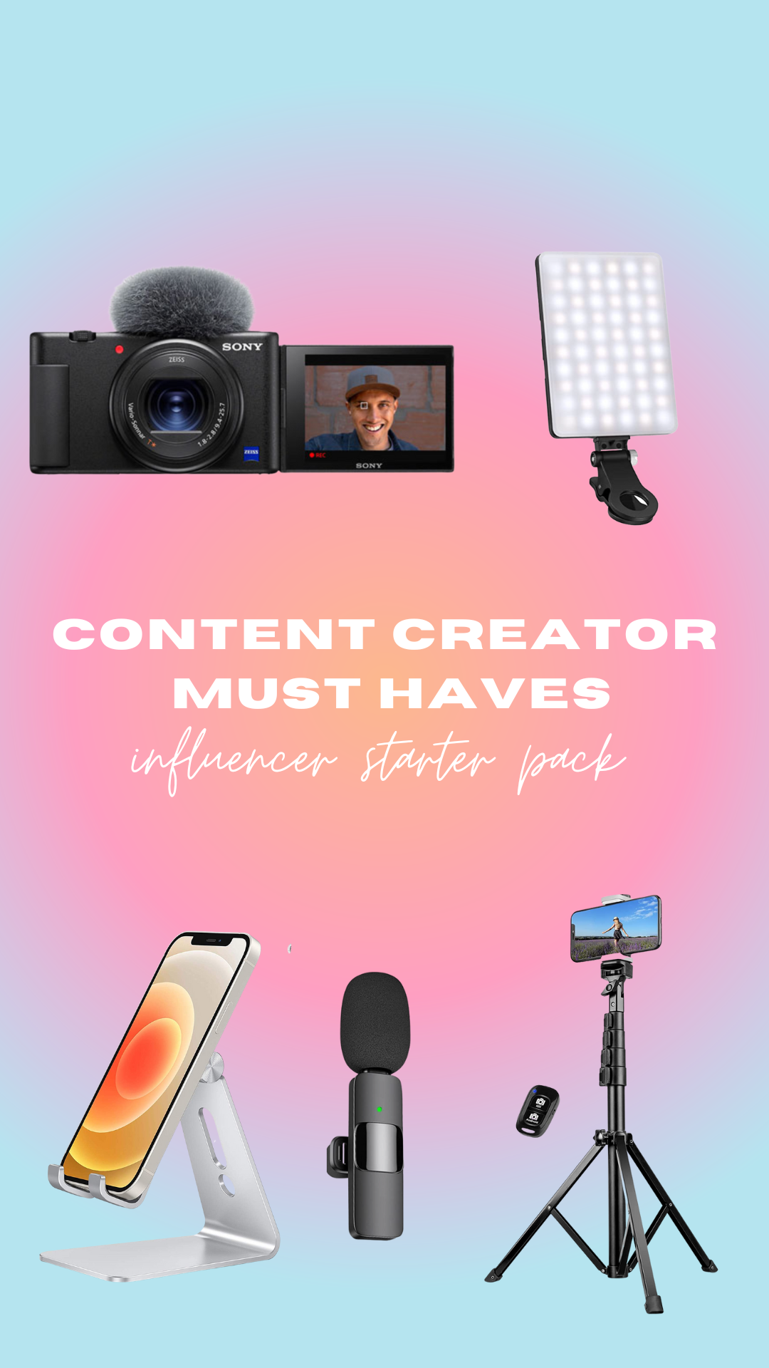 Content Creator Camera Kit - Amazon - Monique Smith